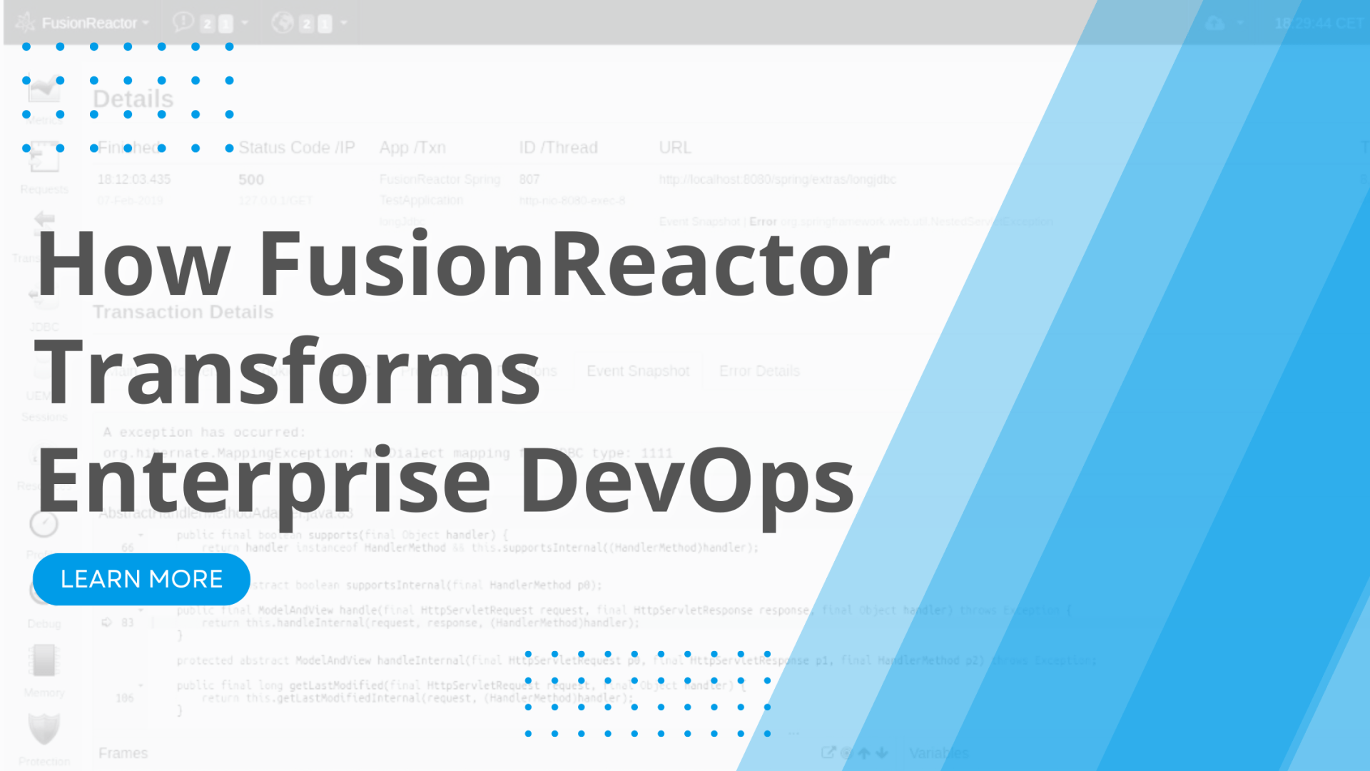 How FusionReactor Transforms Enterprise DevOps: Telemetry Insights and Live Debugging