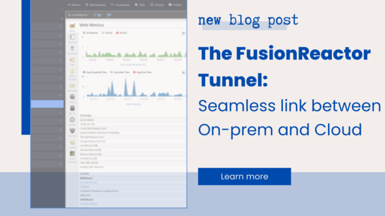 Unlocking Efficiency: Introducing FusionReactor Tunnel