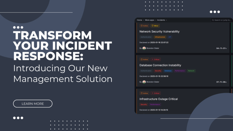 Transform Your Incident Response: Introducing Our New Management Solution – FusionReactor ...